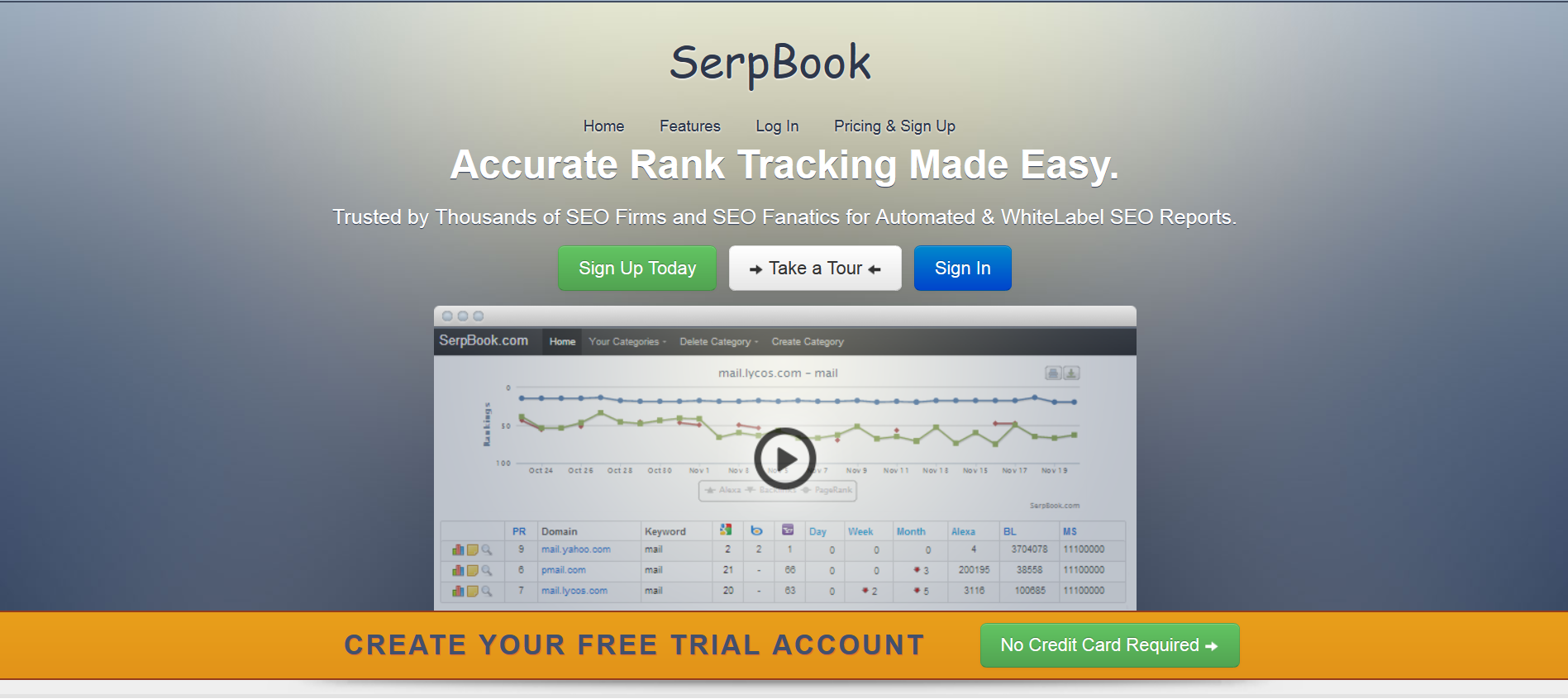 SerpBook - SERP Tracker